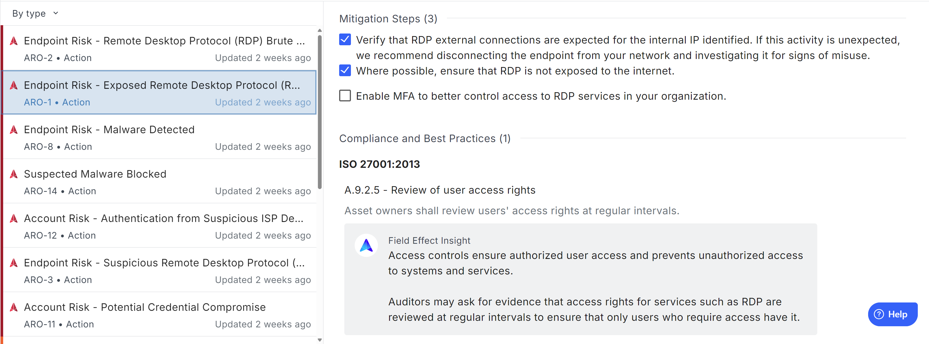 Minimize cybersecurity risk with Field Effect MDR